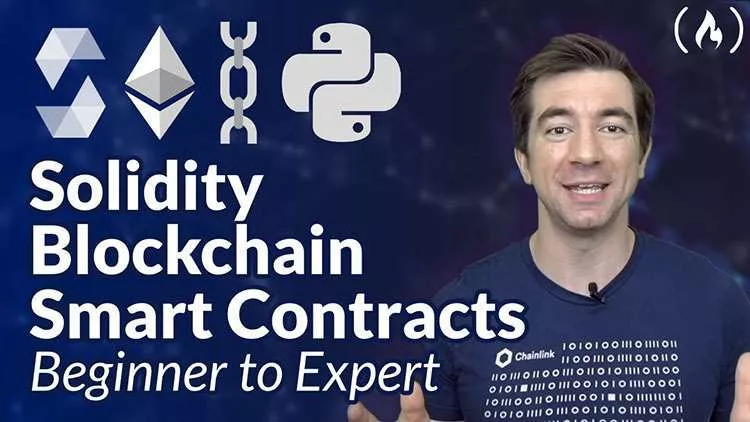 Python区块链开发教程 Solidity,区块链和智能合约核心概念及全栈开发课程(中英文字幕) 口袋资源网